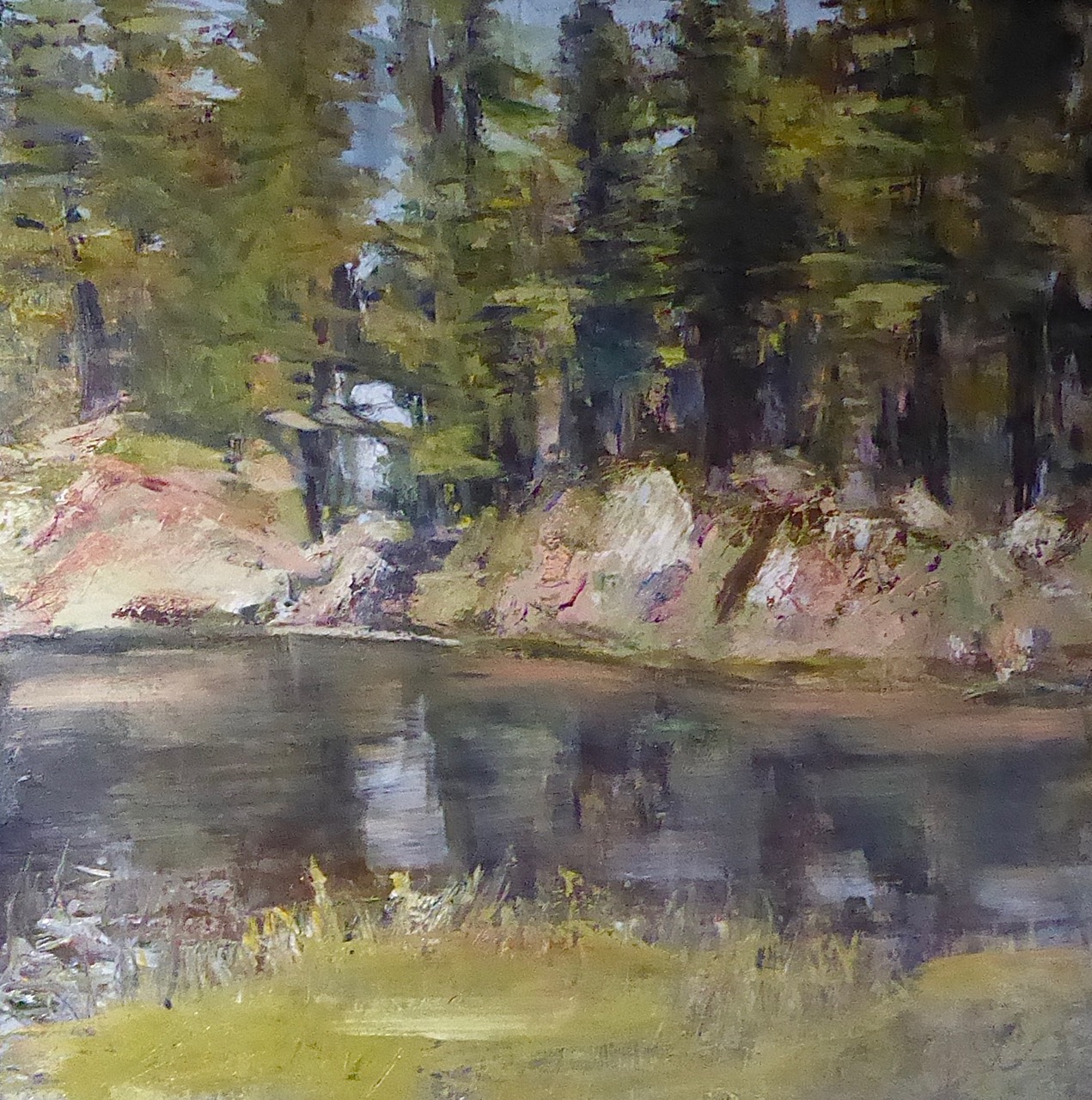 Oil & Cold Wax Painting – Carmel Brennan